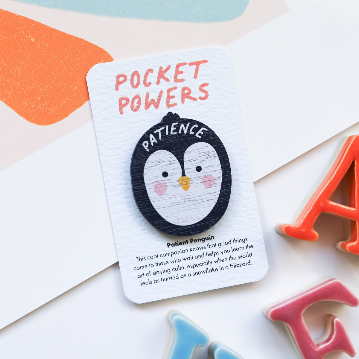 Pocket Powers - Patient Penguin– Drifting Bear Co.