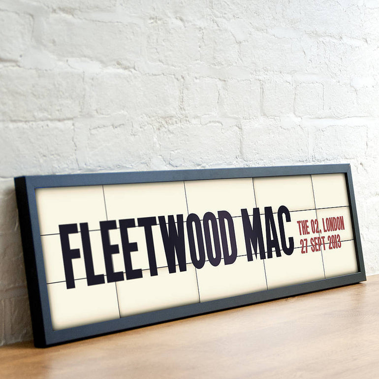 Personalised Cinema Marquee Print– Drifting Bear Co.